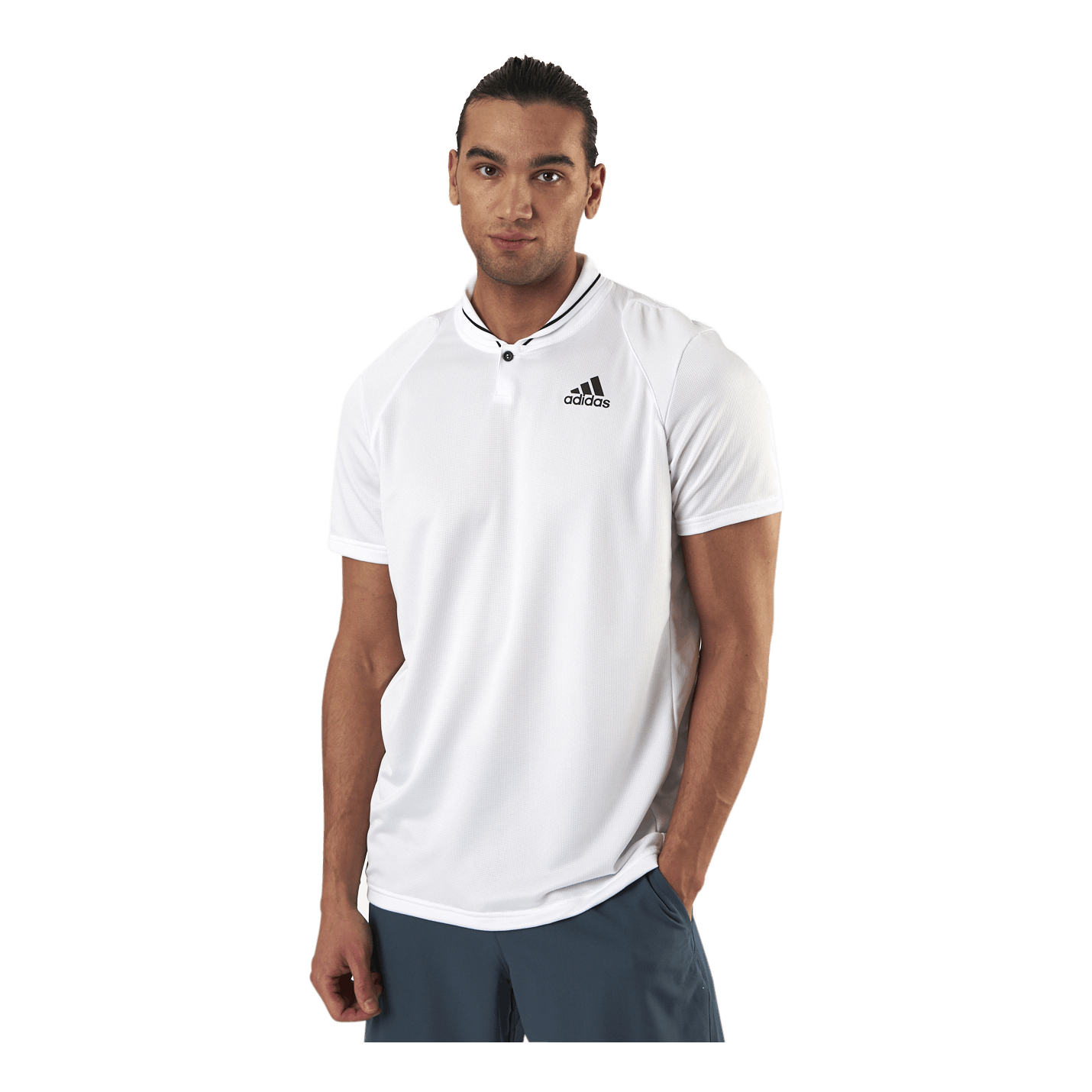 adidas Tennis Club Rib Polo White – Racketnow.com