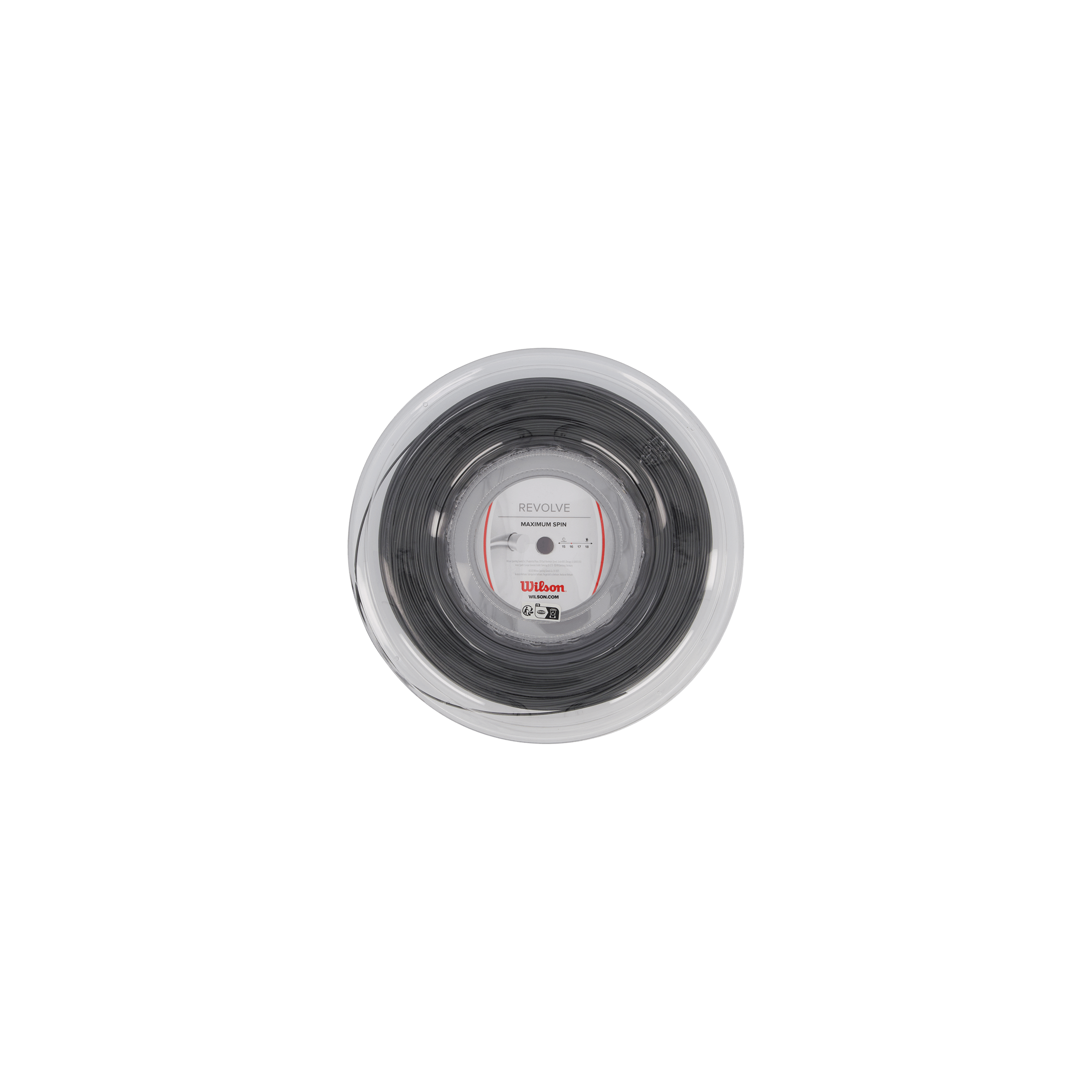 Wilson Revolve 16 Reel Black – Racketnow.com