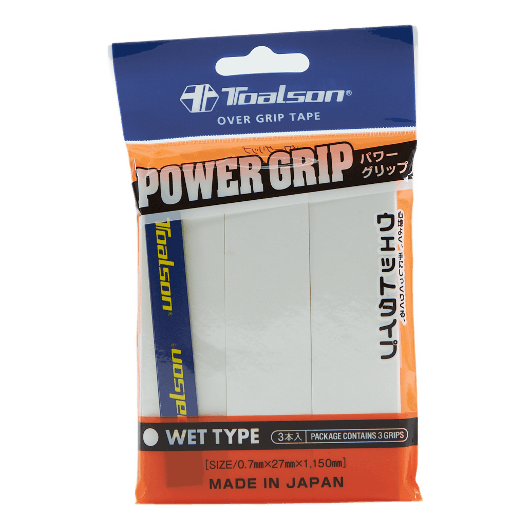 Toalson Power Grip 3P White – Racketnow.com
