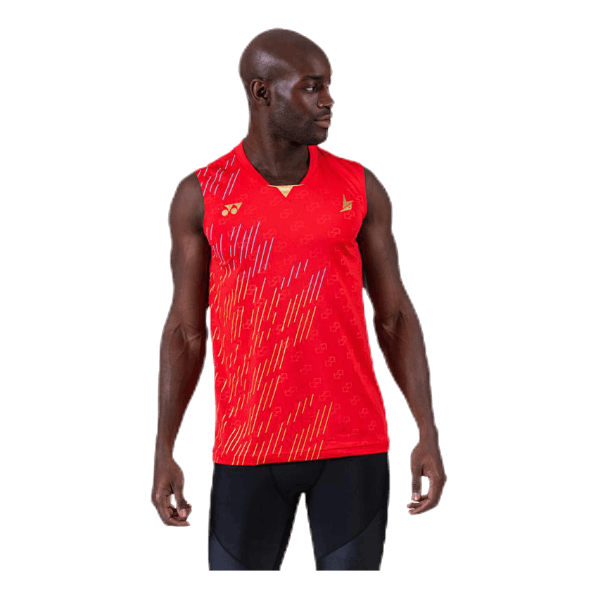 Yonex Lin Dan Match Shirt Red – Racketnow.com