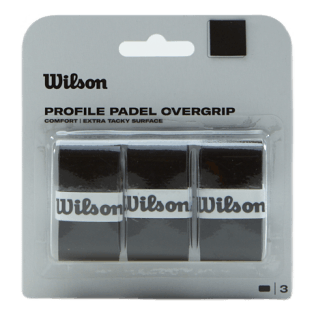 Wilson Profile Padel Overgrip Black – Racketnow.com