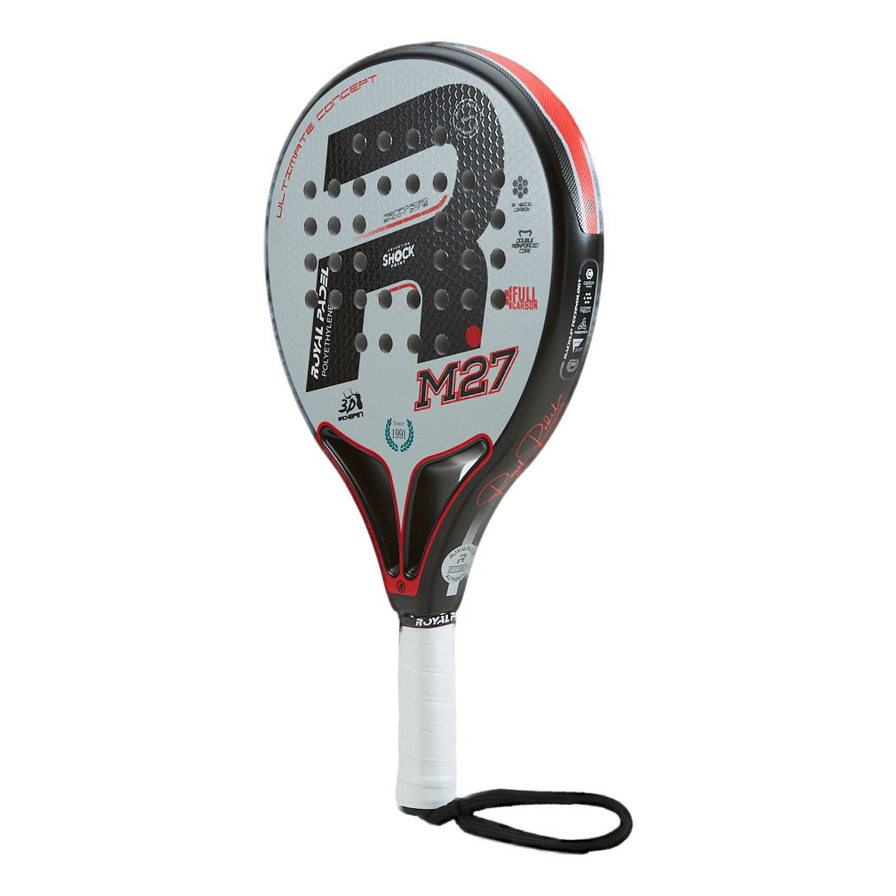Royal Padel M27 Poly Grey/black – Racketnow.com