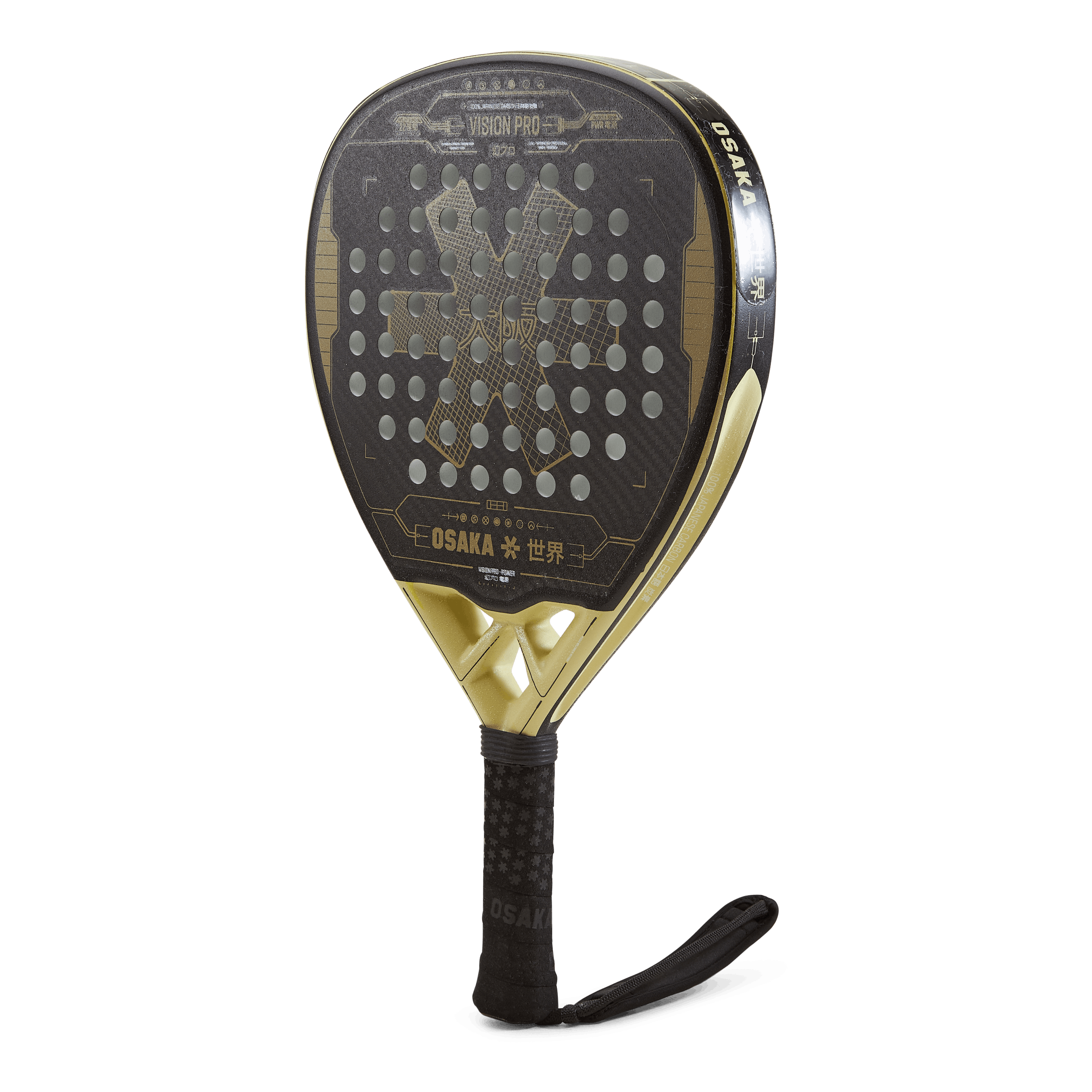 Osaka Vision Pro - Power Black / Grey – Racketnow.com