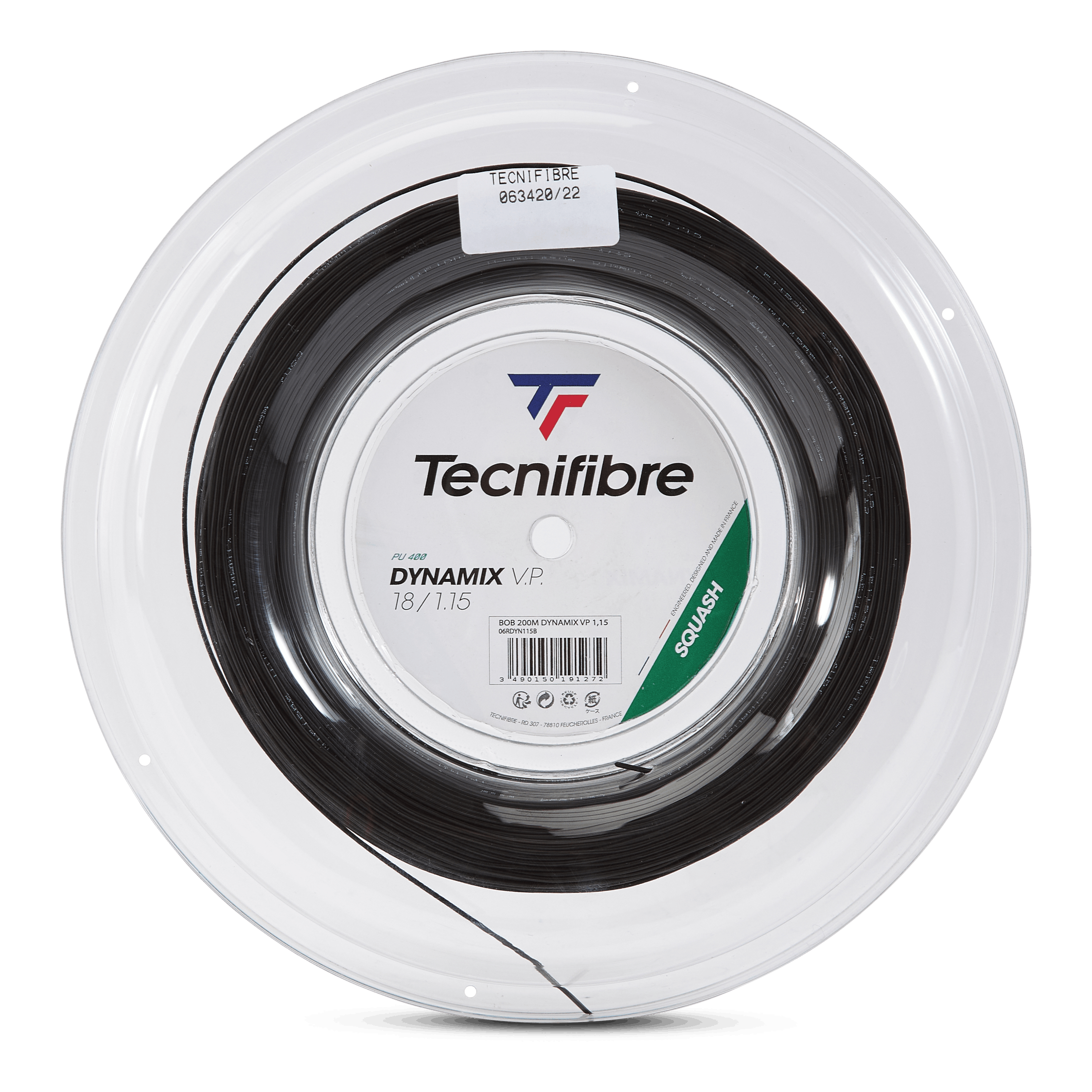 Tecnifibre dynamix 1.15mm vp 200m black – Racketnow.com